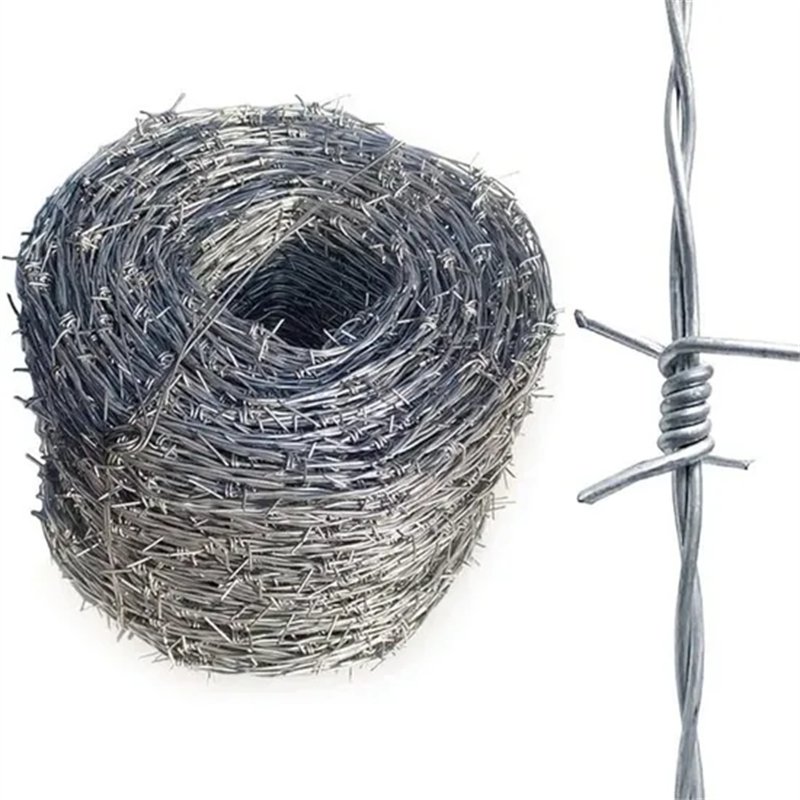 Roll of Barbed Wire – Galvanized & PVC Coated