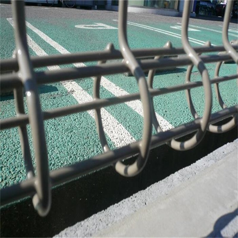 Steel Matting Double Circle Fence