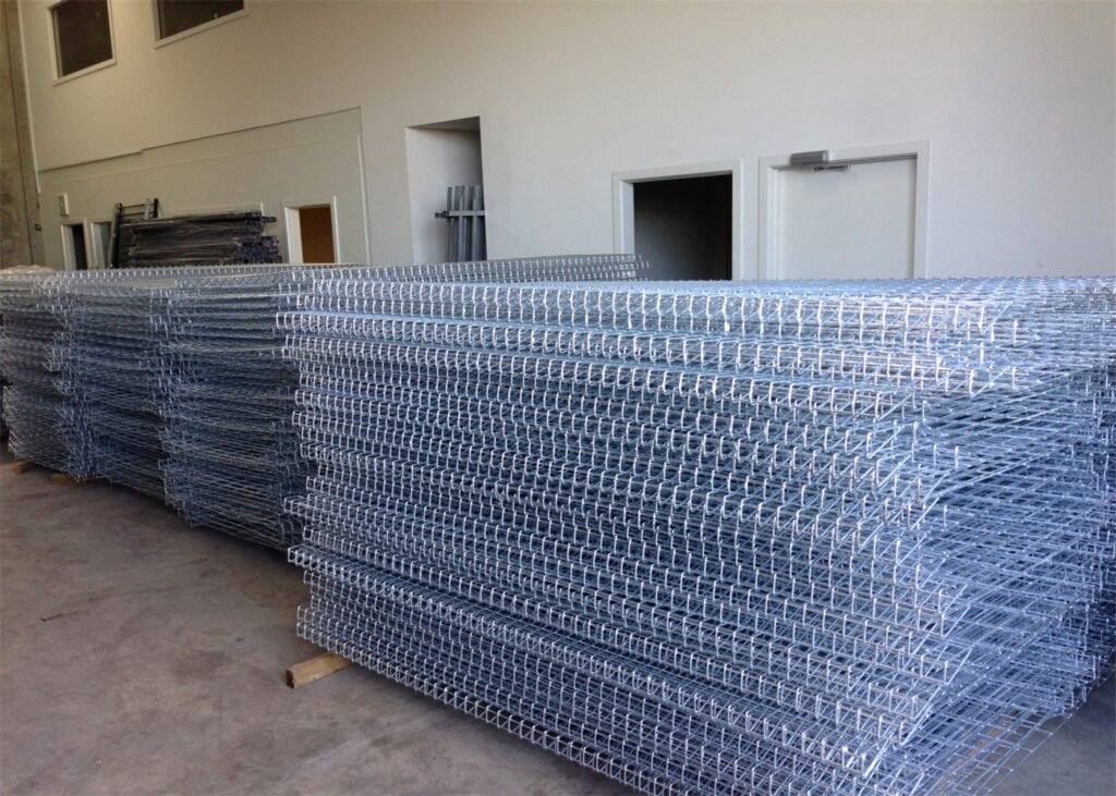 Residential Steel Matting Fence Design