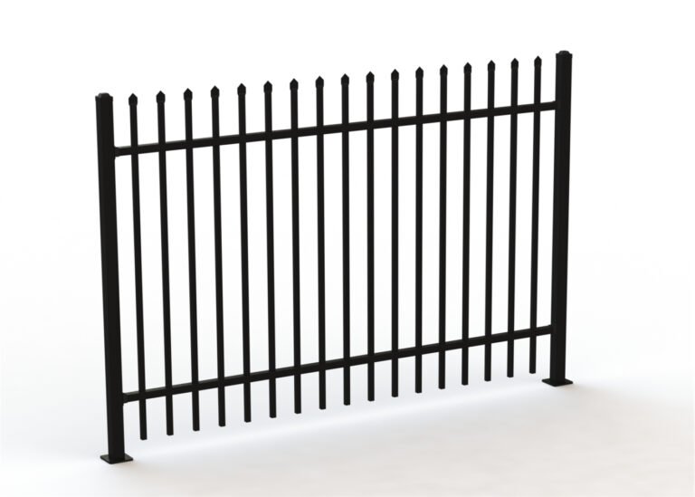 Steel Fence - BMP Slope Protection